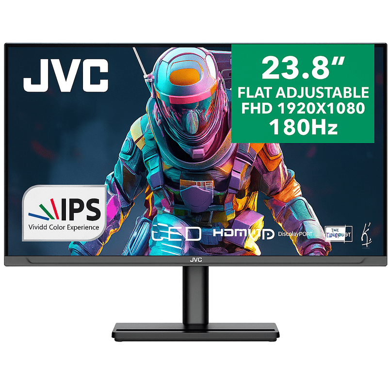 JVC 23.8-inch IPS Flat Gaming Monitor LT-GN24255