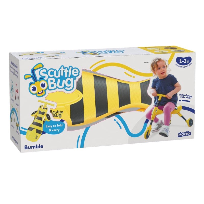 Scuttlebug Bumble- Yellow & Black ( Age 1-3 Years) - NEW in RSA